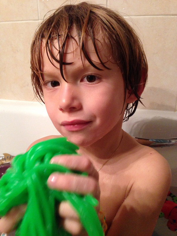 ¡La Anémona de mar en el baño! ¡La Anémona de mar en el baño!