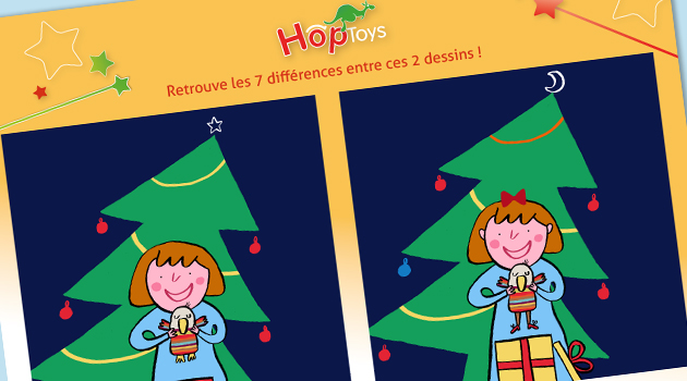 Les 7 différences - Blog Hop'Toys