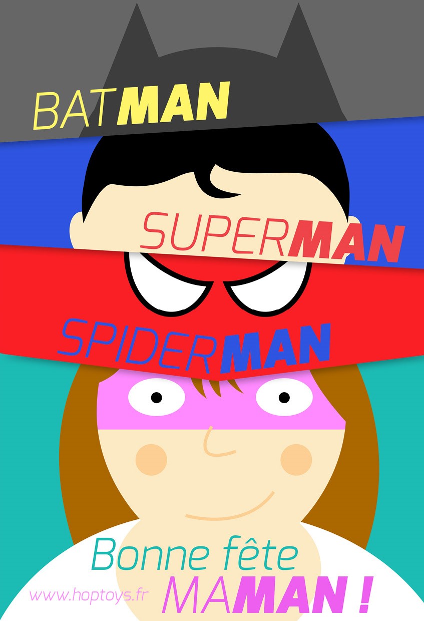 Carte pour la fête des mères