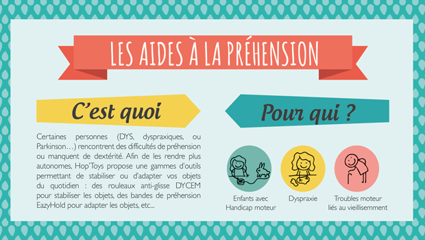 3 conseils pour faciliter la préhension