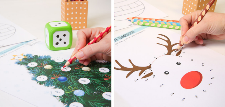 10 fiches d'activités spécial Noël - Blog Hop'Toys