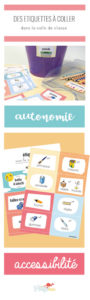 Des étiquettes pour la salle de classe - Blog Hop'Toys