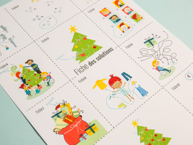 Des fiches de jeux pour Noël ! - Blog Hop'Toys