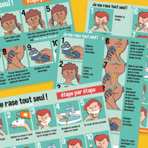 Je me rase tout seul - étape par étape - Blog Hop'Toys