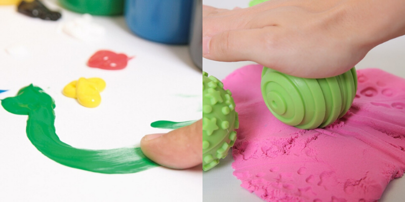 La importancia del tacto en los bebés - Hop'Toys