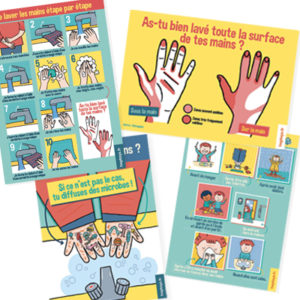 Affiches : "Comment bien se laver les mains ?" - Blog Hop'Toys