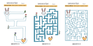 7 fiches d'activités de Pâques à télécharger ! - Blog Hop'Toys