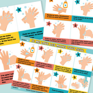 Je me lave les mains en images - Blog Hop'Toys