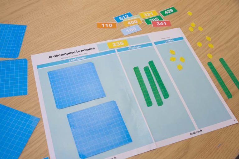 Fiches d'exercices pour décomposer les nombres - Blog Hop'Toys