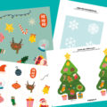Jeux de repérage visuel spécial Noël - Blog Hop'Toys