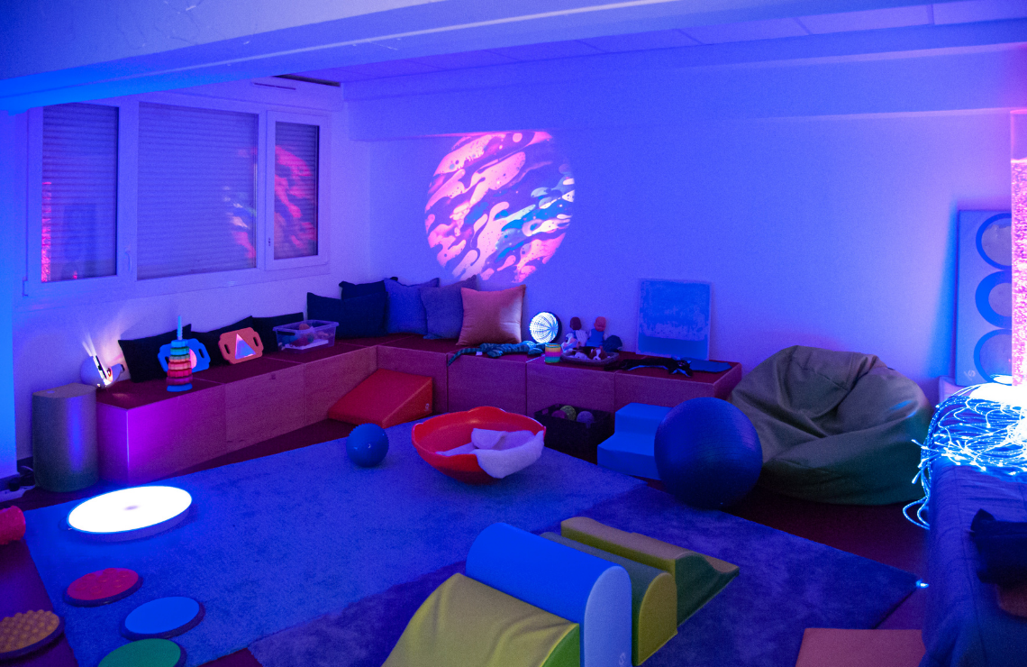 APFEC : une salle sensorielle en accès libre ! - Blog Hop'Toys