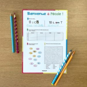 Téléchargements : des activités pour la rentrée - Blog Hop'Toys