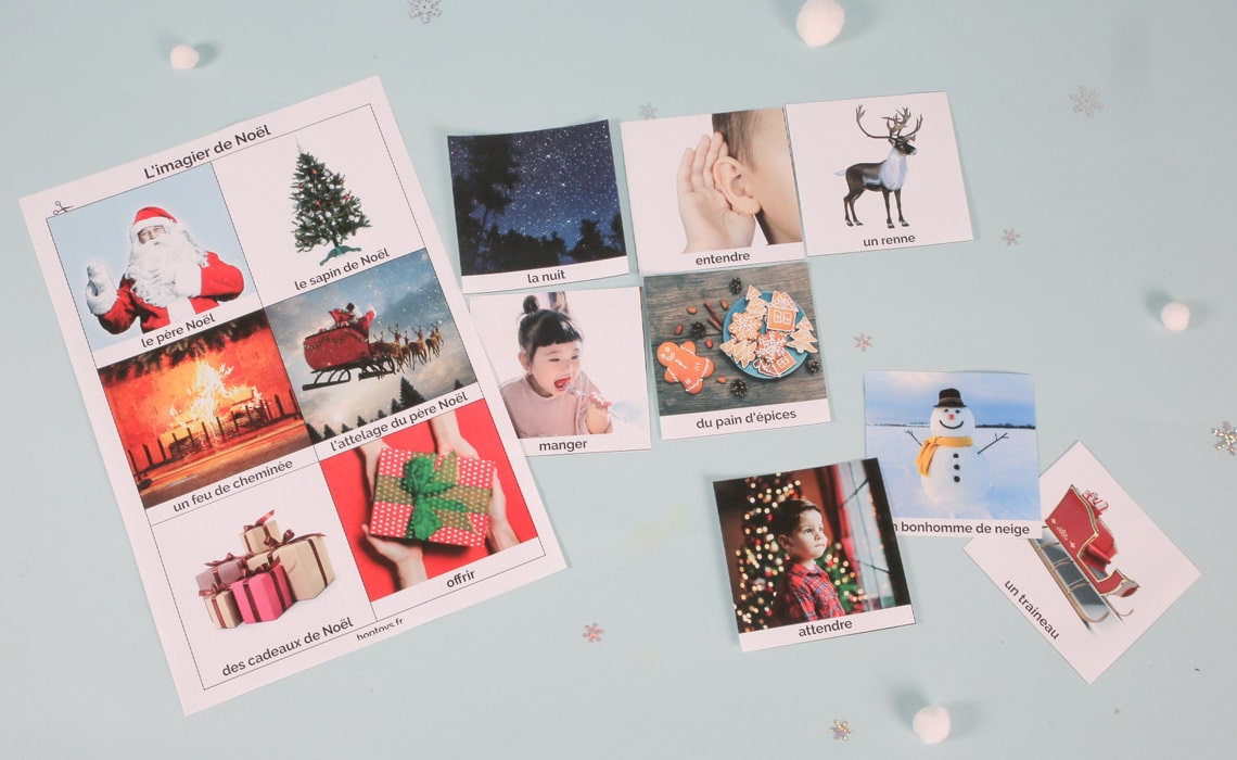 L'imagier de Noël pour se raconter des histoires - Blog Hop'Toys