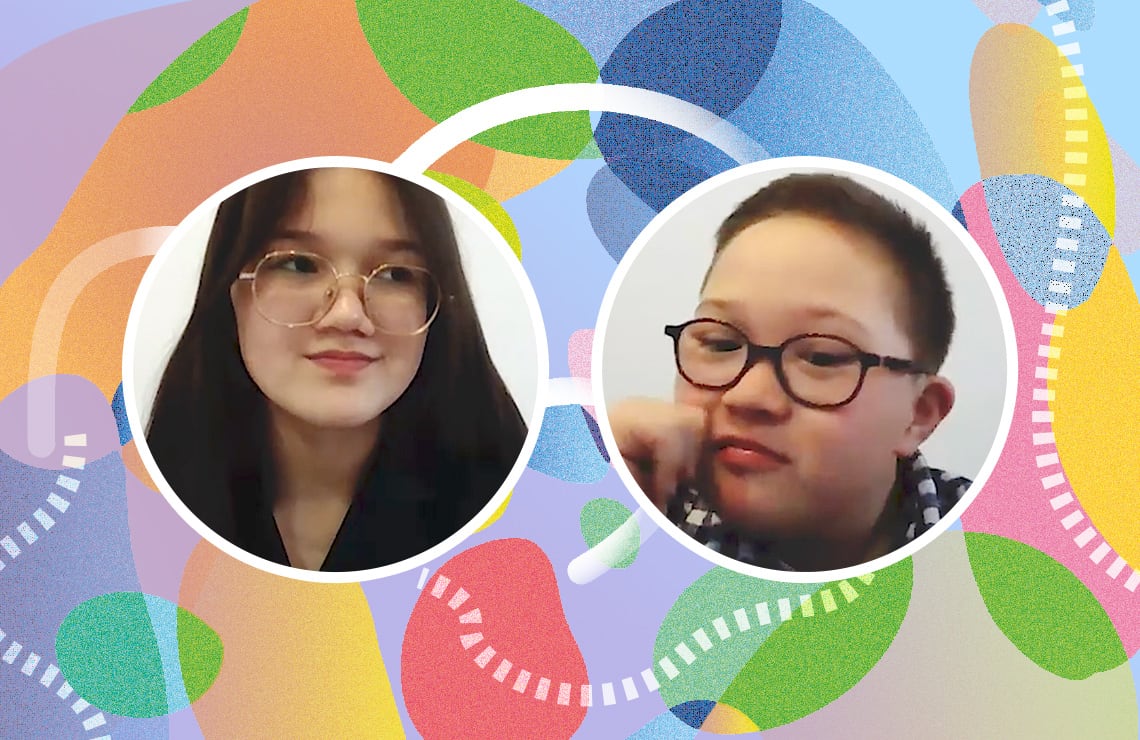 Trisomie 21: portrait de Mélye, la soeur de Hugo - Blog Hop'Toys