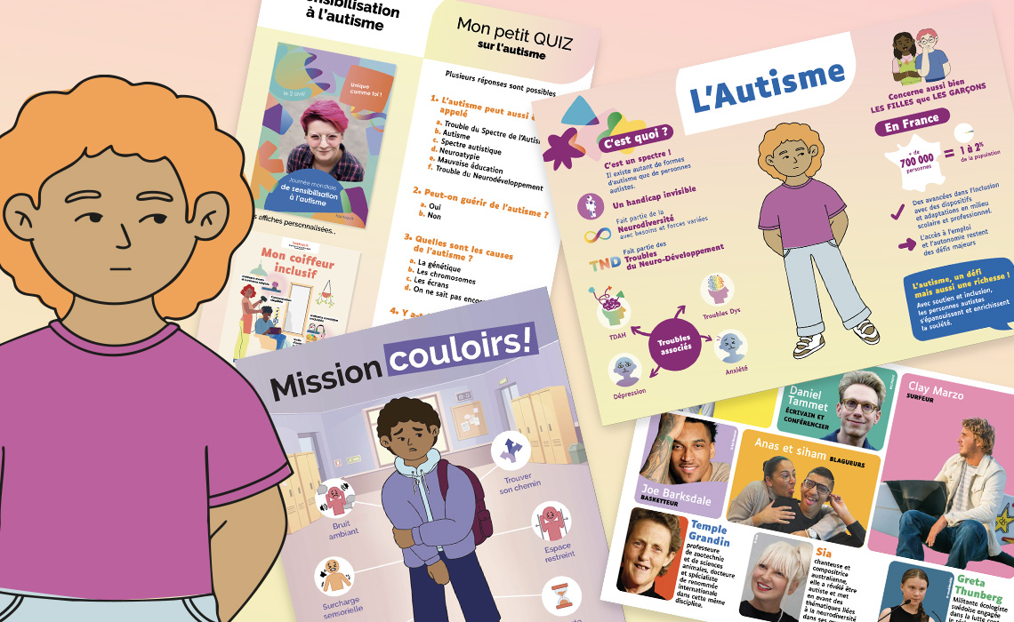 Ma petite expo pour sensibiliser à l'autisme - Blog Hop'Toys