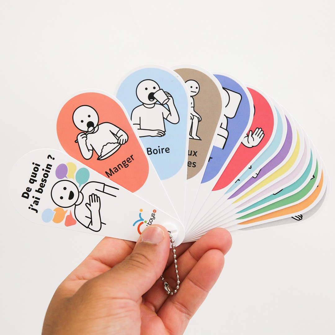 Des éventails pour apprendre à exprimer ses besoins ! - Blog Hop'Toys